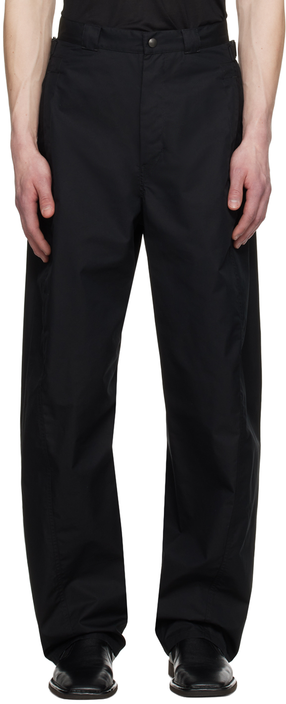 Lemaire 3d Trousers In Bk999 Black - 57% Off | Editorialist